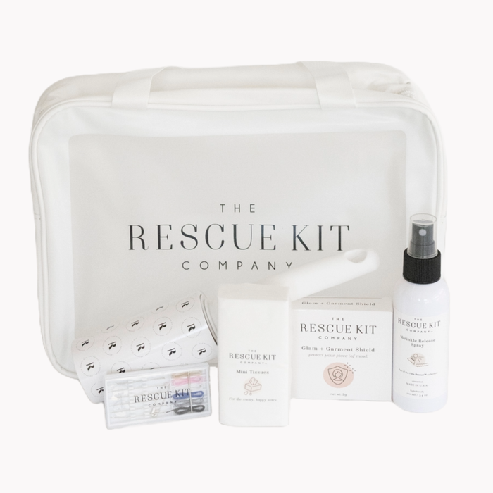 Fashion emergency kits made for brides to prevent wardrobe disasters!
